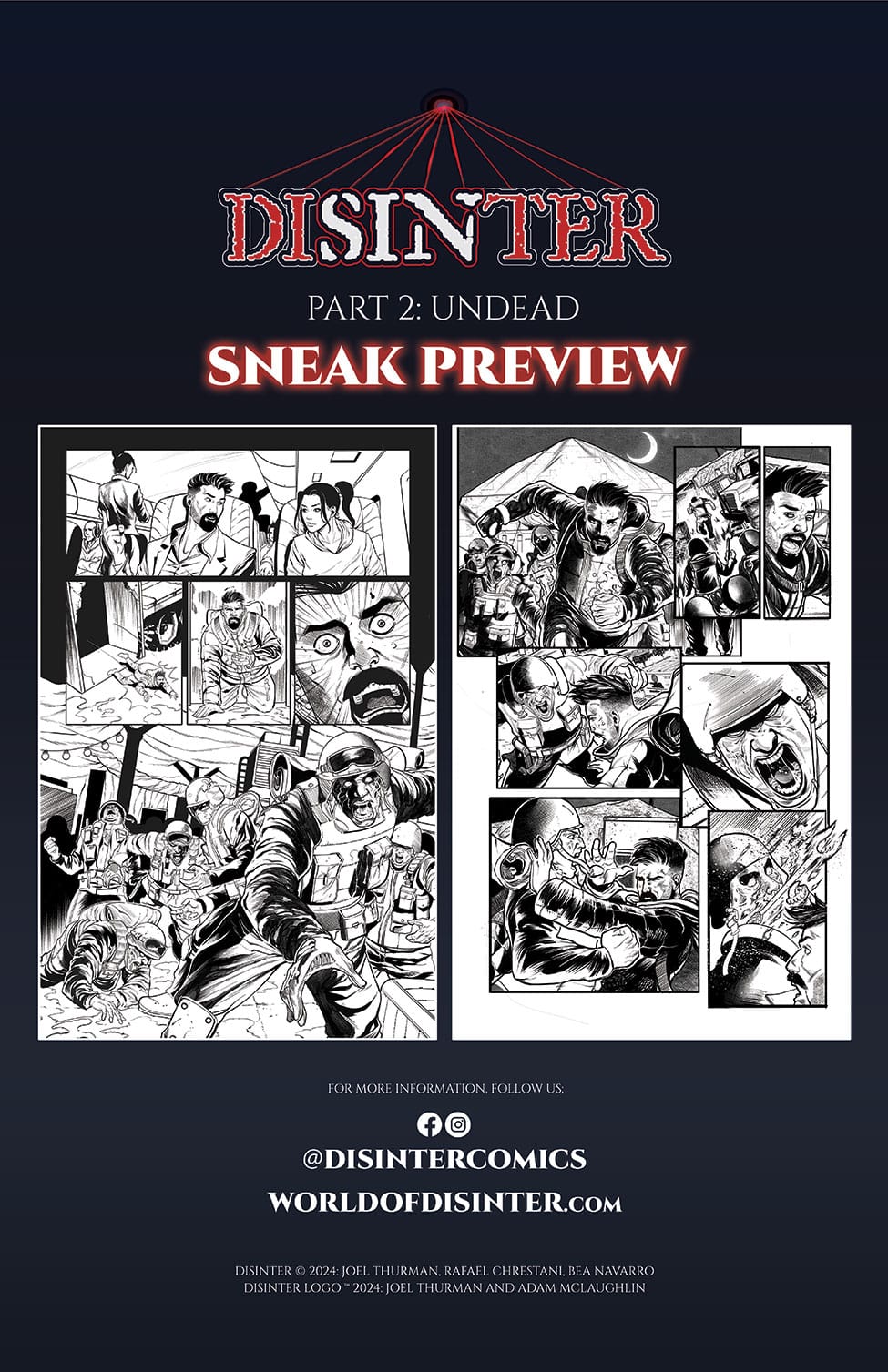 Disinter #1 - Cover A - World of Disinter