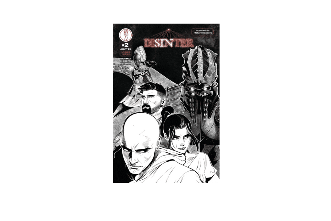 Disinter #2 - Cover A - BW - World of Disinter