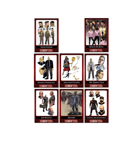 Character Postcard Pack - World of Disinter